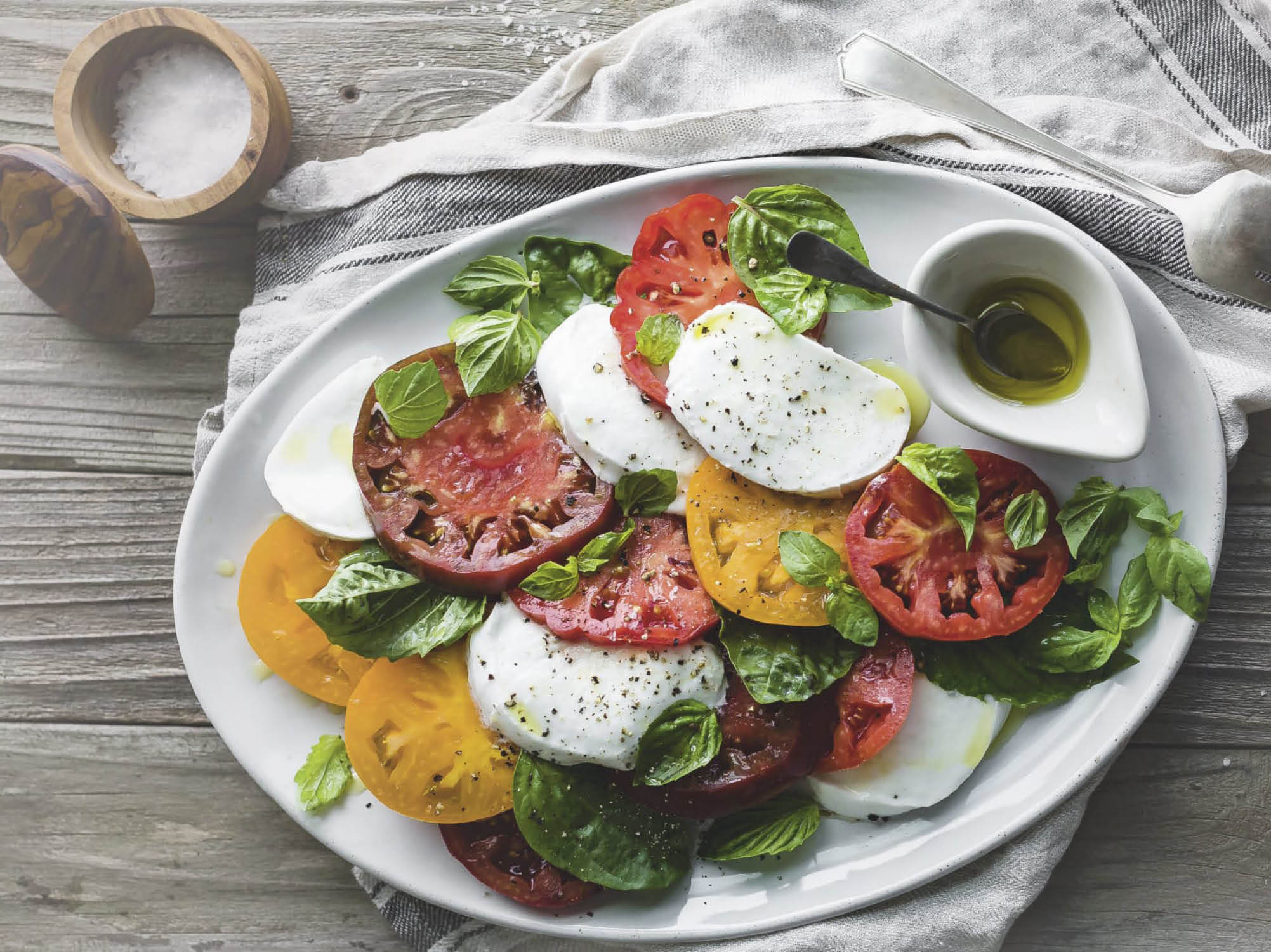 Salade caprese - Coach Julie Legros